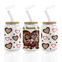 China High Quality Uv Dtf Sticker Transfer For Cup Mother'S Day UV Cup Wrap Stickers Greatful Mom UV Dtf Printing Cup Wraps for sale