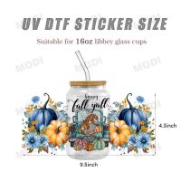 China VMy Love Skull Rose Valentine'S Day 20oz UV DTF Straight Wrap Transfers Stickers Custom Labels DIY Waterproof Logo for sale