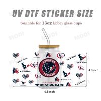 China High Quality Wholesale Transfer Film Sheet Label UV DTF Cup Wraps Transfers Sticker For Mugs 16oz Libbey Glass Cups for sale