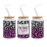 China 16oz 20oz  UV DTF Decals Stickers Wholesale Custom Logo Film Sheets UV DTF Cups Wraps Transfers For Mugs for sale