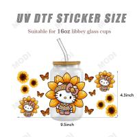 China Imaiwill Custom MOQ High Quality Fashion Transfer Label Transparent Film UV DTF Glass Jar Packaging Transfer Cartoon for sale