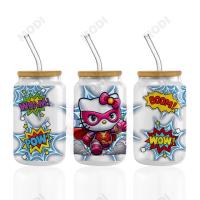China Wholesale Custom Designs Cartoon  Printing Transfer Stickers Cartoon DTF Heat Transfer For Clothing for sale