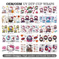 China High Quality Dtf Transfer Sticker Cartoon Princess Wrap 16 Oz Uv Dtf Transfer Label Sticker Vinyl Sticker For Cups for sale