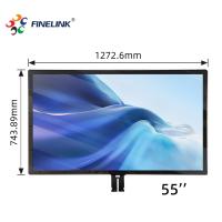 China Customized 55 Inch All In One Capacitive Touch Panels Screen With RS485 Interface for sale