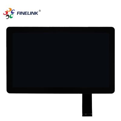 China Customized 15.6 Inch Capacitive Touch Screen G+G Fully Bonded Module 10 Points for sale