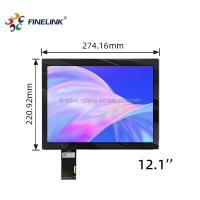China 12.1 Inch Multi Touch Capacitive Touchscreen PCAP Glass Glass Structure for sale