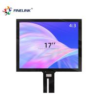 China 17 Inch Industrial Open Frame Touchscreen Monitor G+G Structure 10 Point Touch for sale