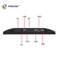 China 10.1 Inch Wall Mounted Commercial Touch Screen Monitor 10 Point Capacitive for sale