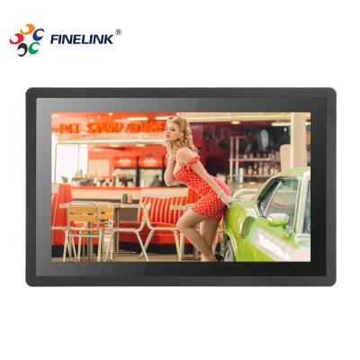 China 21.5 Inch Full HD LCD Wall Mounted Multi Touch Monitor 1920x1080 for sale