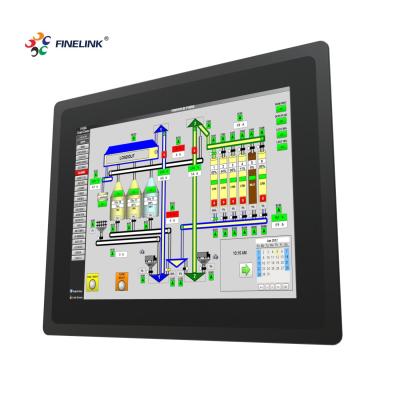China 12.1 Inch All In One Industrial PC Fanless Touchscreen Computer OEM for sale