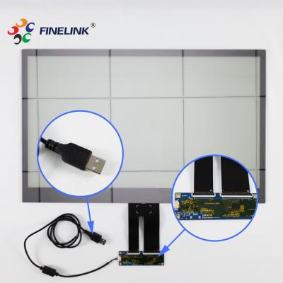 China 21.5 Inch Tempered Glass Capacitive Touch Screen Panel Customizable 10 Point Multi Touch for sale