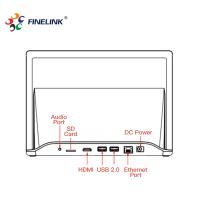 China 10.1 Inch USB Industrial Touch Monitor ISO9001 Capacitive Multi-Touch Display for sale