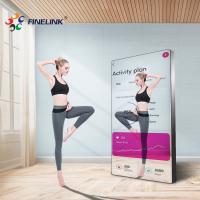 China 21.5 Inch Capacitive LCD Bathroom Mirror Touch Screen Interactive Display 10 Points for sale
