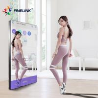 China 21.5 Inch Capacitive LCD Bathroom Mirror Touch Screen Interactive Display 10 Points for sale
