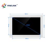 China Embedded LCD Touch Screen Monitor 14 Inch Wall Mounted Capacitive for sale