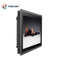 China 15 Inch Capacitive Touch Screen Monitor Usb Full Flat HD Panel Black for sale