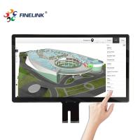 China 17.3 Inch Multi Touch Screen HMI Capacitive Touch Panel with EETI ILITEK USB 10 Points for sale