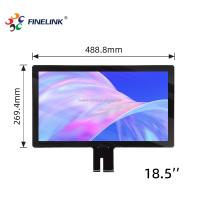 China Glass Structure 18.5 Inch industrial Touch Screen Panel Kits for sale