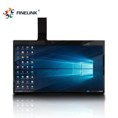 China 15.6 Inch Open Frame Display with 3mm Cover EETI USB Touch 10 Points for sale