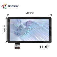 China 11.6 Inch Industrial Touch Screen Monitor IP65 Waterproof 10 Point Capacitive for sale