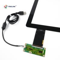 China 13.3 Inch G+G Custom Capacitive Touch Screen 10 Points for Wall Mounted Advertising Kiosk for sale