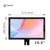 China 19.5 Inch GG Capacitive Touch Panel I2C Interface 10 Point Multi Touch Screen for sale