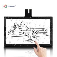 China 19.5 Inch GG Capacitive Touch Panel I2C Interface 10 Point Multi Touch Screen for sale