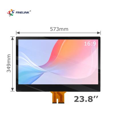China 23.8 Inch G+G EETI ILITEK Capacitive Touch Panel 10 Points for Magic Mirror for sale