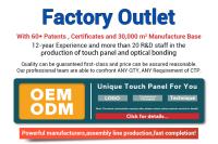 China 10.1-21.5 Inch G G PCAP Touch Panel Capacitive Touch Panel For Industrial for sale