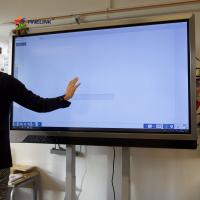 China 32-55 Inch FINELINK Lcd Panel Touch Screen PCAP Black Capacitive Education Touch Panel for sale