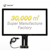 China 21.5 Inch G+G Capacitive Touch Panel 10 Point Multi Touch for FINELINK POS Monitor for sale