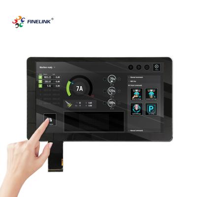China 13.3 Inch Custom Capacitive Touch Panel G+G Structure 10 Points Multi-Touch for sale