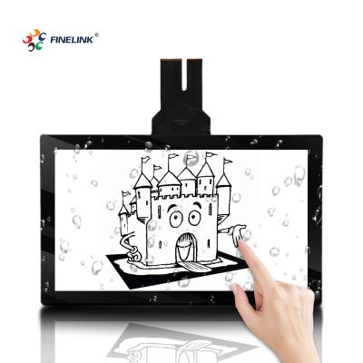 China 21.5 Inch G+G PCAP Touch Screen for POS Terminal Monitor USB RS232 I2C 10 Points for sale