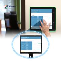 China 17 Inch G G Capacitive PCAP Touch Panel for Bank Terminal USB/I2C/Serial Port Interface for sale