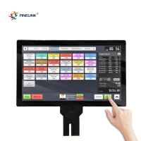 China 21.5 Inch G+G Capacitive Touch Panel for POS Monitor 10 Points USB RS232 I2C for sale