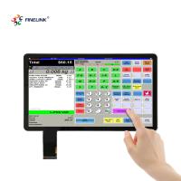 China Black FINELINK 14 Inch Capacitive Touch Screen Panel EETI ILITEK SIS for POS Cash Register for sale