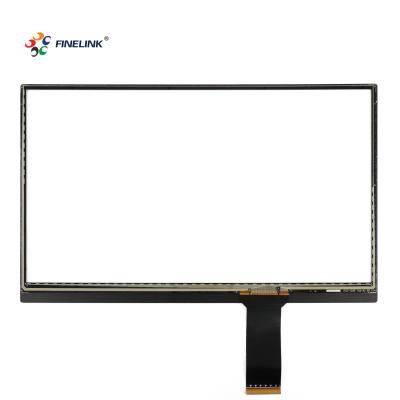 China 15.6 Inch Capacitive Touch Panel ITO Glass FPC for Advertising Kiosk Vending Machine 10 Points for sale