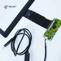China 15.6 Inch Capacitive Touch Panel ITO Glass FPC for Advertising Kiosk Vending Machine 10 Points for sale