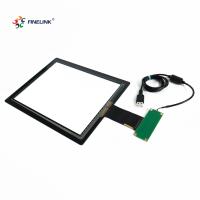 China 10.4 Inch Capacitive Touch Display Panel Multi Point 10 Points G+G USB RS232 I2C for sale