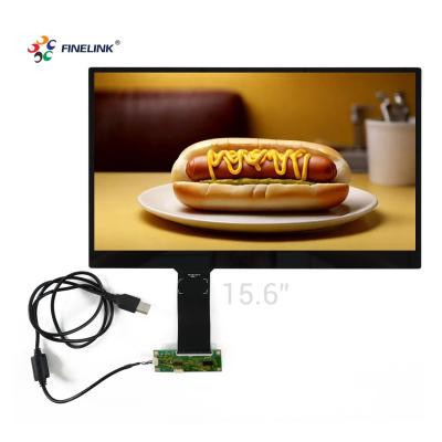 China FINELINK OEM ODM 15.6 Inch Customized PCAP Touch Screen 350cd/m2 Brightness 10 Points for sale
