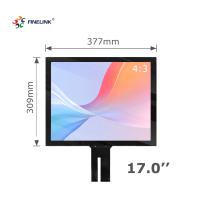 China 17-Inch Capacitive Touch Screen for Commercial Monitors USB/I2C/Serial Port Interface for sale