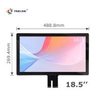 China 18.5 19 19.5 inch Waterproof Capacitive Touch Panel with EETI ILITEK Controller USB Interface for sale