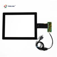 China 10.4 Inch Waterproof EETI/ILITEK Pcap Glass Industrial Control Raspberry Pi Touch Panel for sale