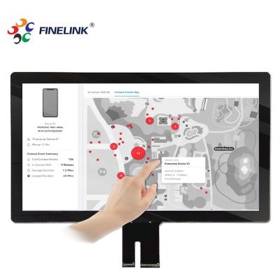 China 27 Inch Projected Capacitive Touch Screen Panel 10 Point Multi-Touch Industrial Custom for sale