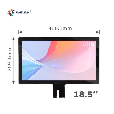 China 3mm Multi Touch Screen 178° Viewing Angle 250x428mm Sensor OD Multi Input IIC USB RS232 for sale