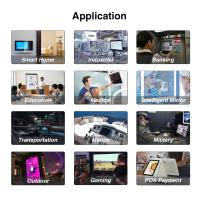 China Customizable 10.4 Inch PCAP Glass Touch Panel for Monitor Waterproof IIC USB Interface for sale