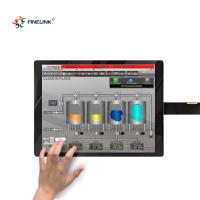 China Industrial 15 Inch Projected Capacitive Touch Screen Panel 10 Point Multi-Touch IP65 Waterproof EETI ILITEK Controller for sale