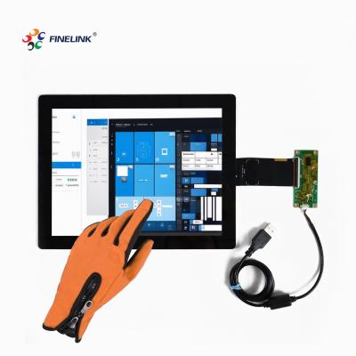 China 10.4 Inch Capacitive Touch Screen Panel G+G Multi Point IP65 Waterproof Glove Touch EETI ILITEK for sale