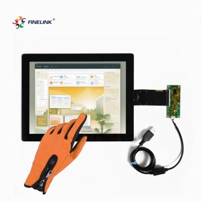 China Outdoor Waterproof Gloves Multi-touch 10.4-inch Capacitive Touch Screen Panel With Controller And USB Cable for sale