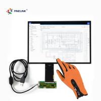 China 10.1 Inch Multi-Touch Waterproof Capacitive Touch Screen Panel with EETI ILITEK Controller 254x172mm for sale
